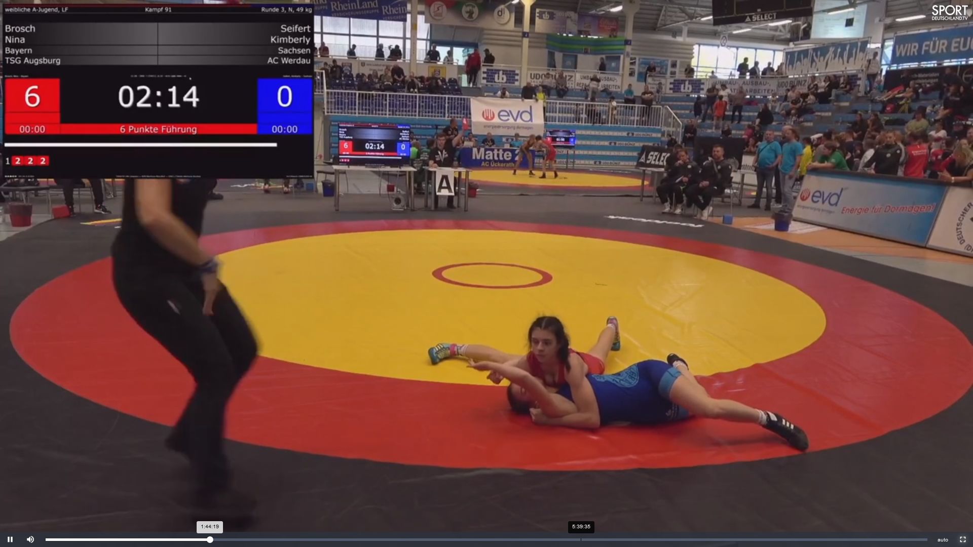 Nina Brosch sammelt weiter Goldmedaillen! – TSG 1885 Augsburg-Lechhausen e.V.